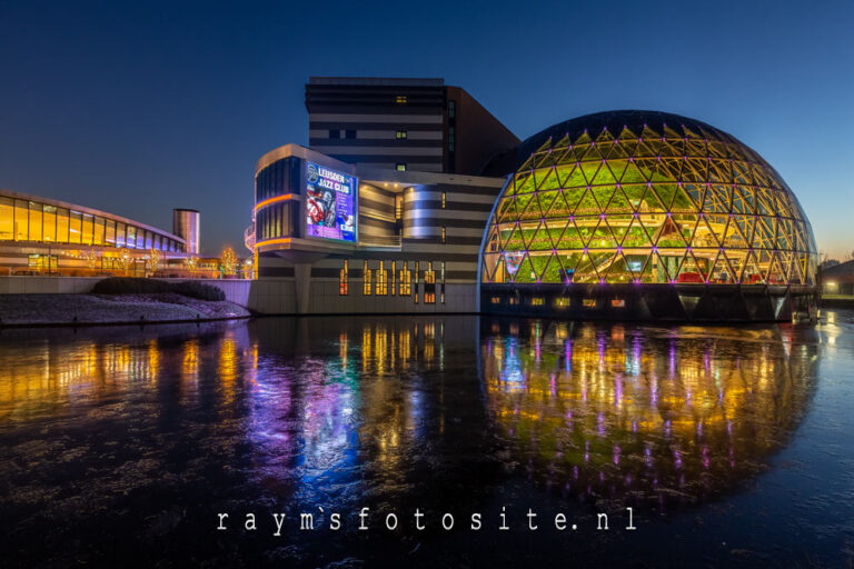 AFAS theater in Leusden | avondfotografie | nachtfotografie