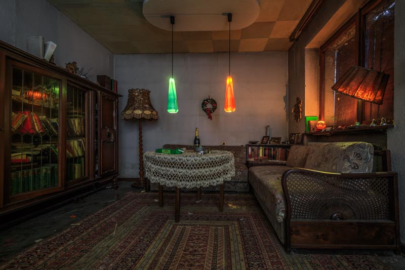 Psychedelic House, urbex Duitsland | Een retrohuis uit de 70` s