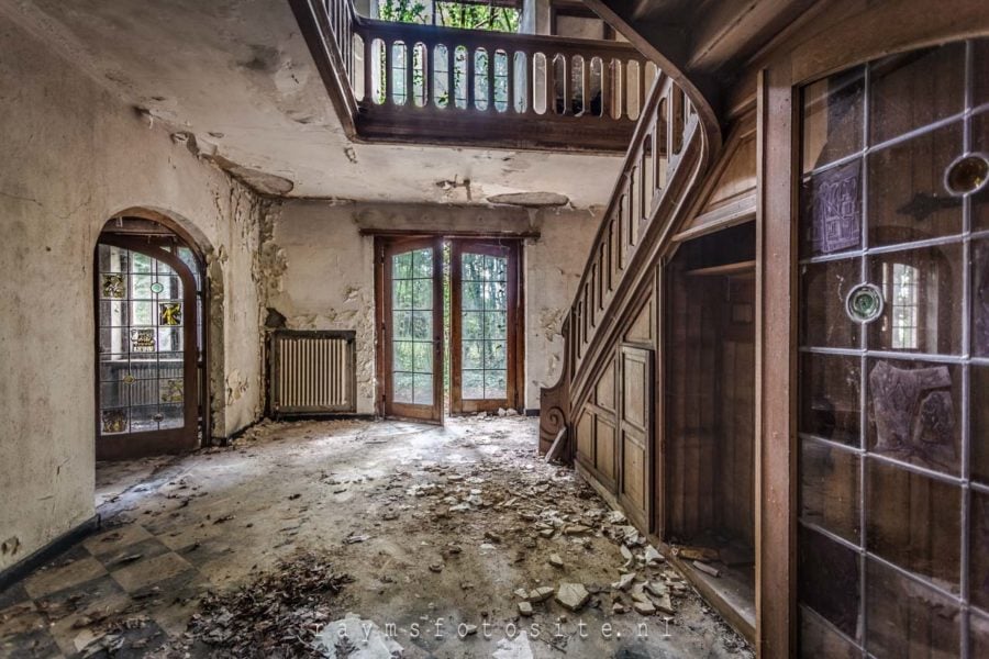 Villa SS | verlaten villa België | urbexlocatie | Verlaten huis